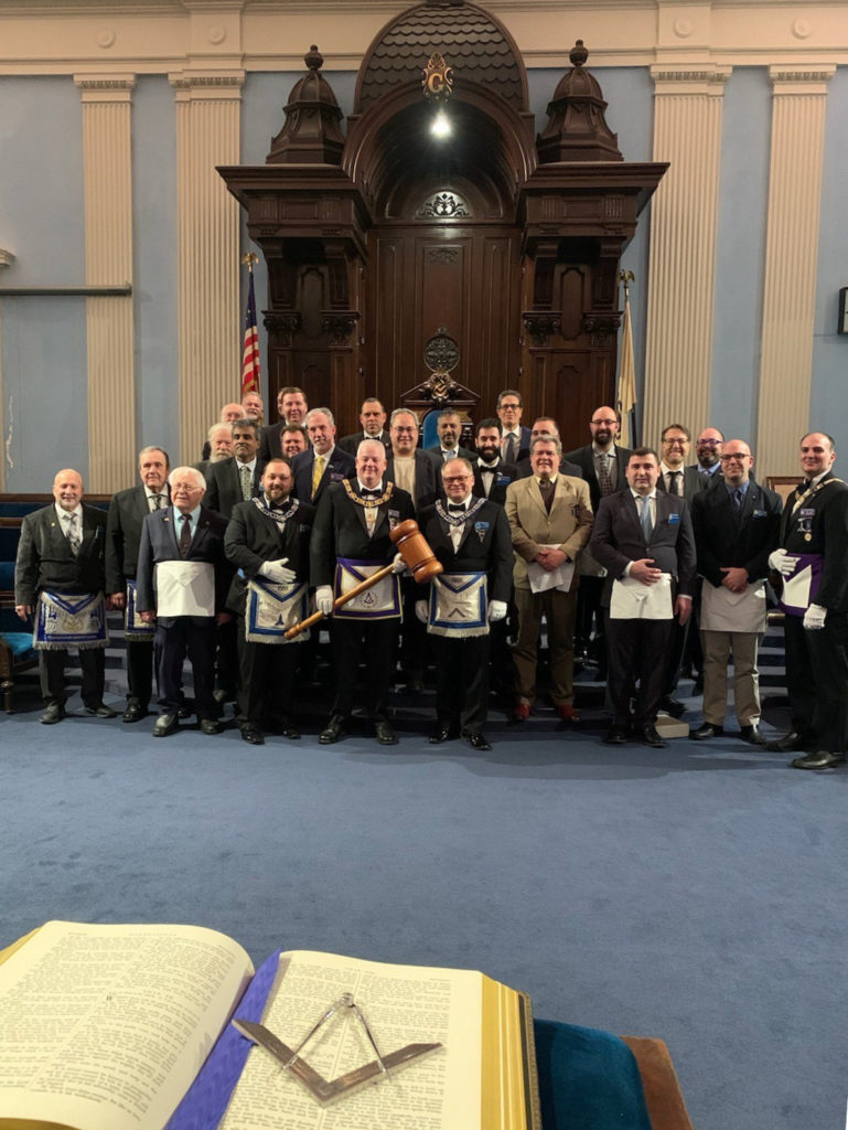 The Travelling Gavel Has Come Home – Massachusetts Third Masonic District
